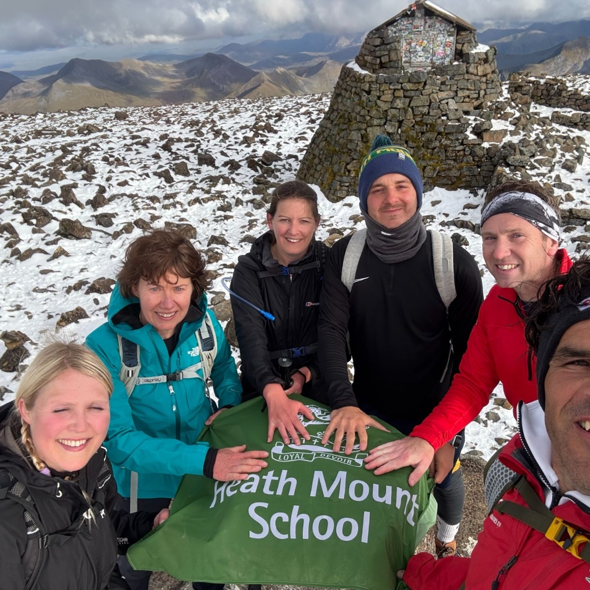 Heath Mount School - Staff Scale 3 Peaks In Aid Of Charity